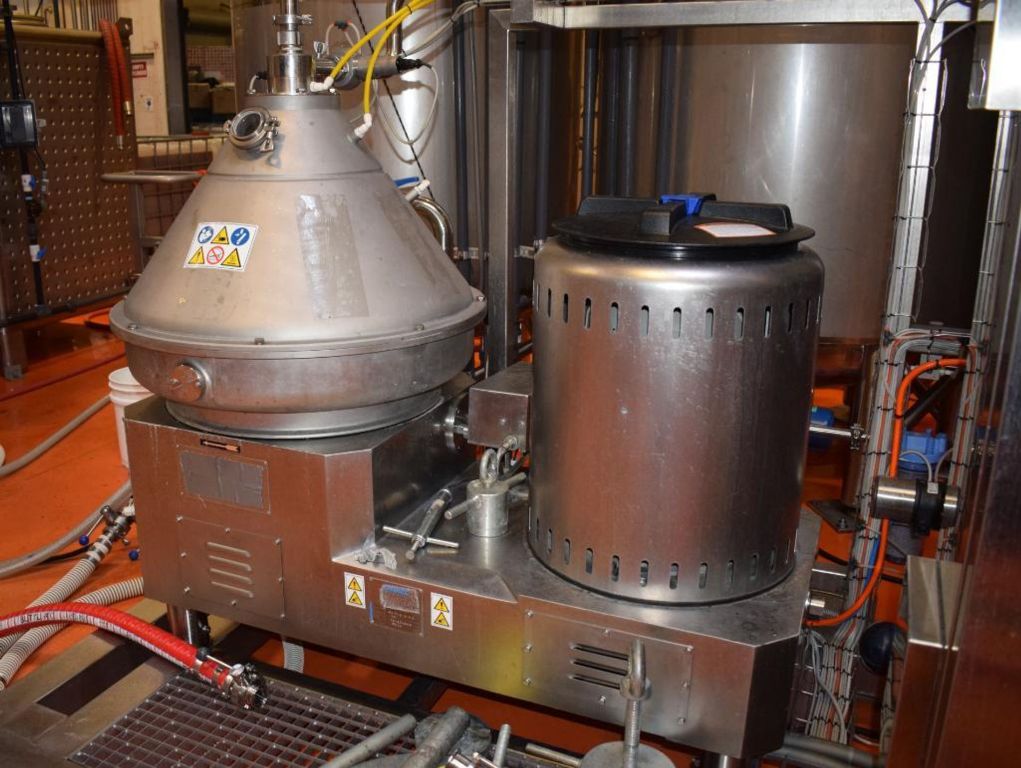 Andritz-Frautech CA 71V 2FO-BD cream separator, 316SS ...