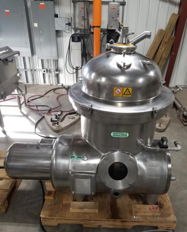 Westfalia MSA 45-06-076 milk clarifier, 316SS. | | | Centrifuges ...
