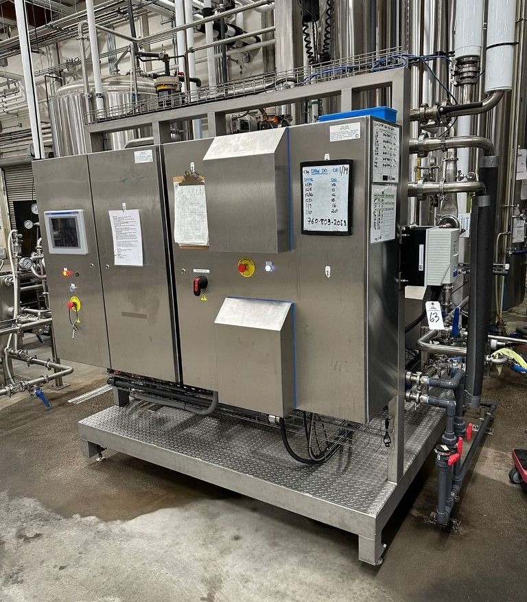 Alfa-Laval BREW 350 hermetic beer clarifier module, 316SS ...