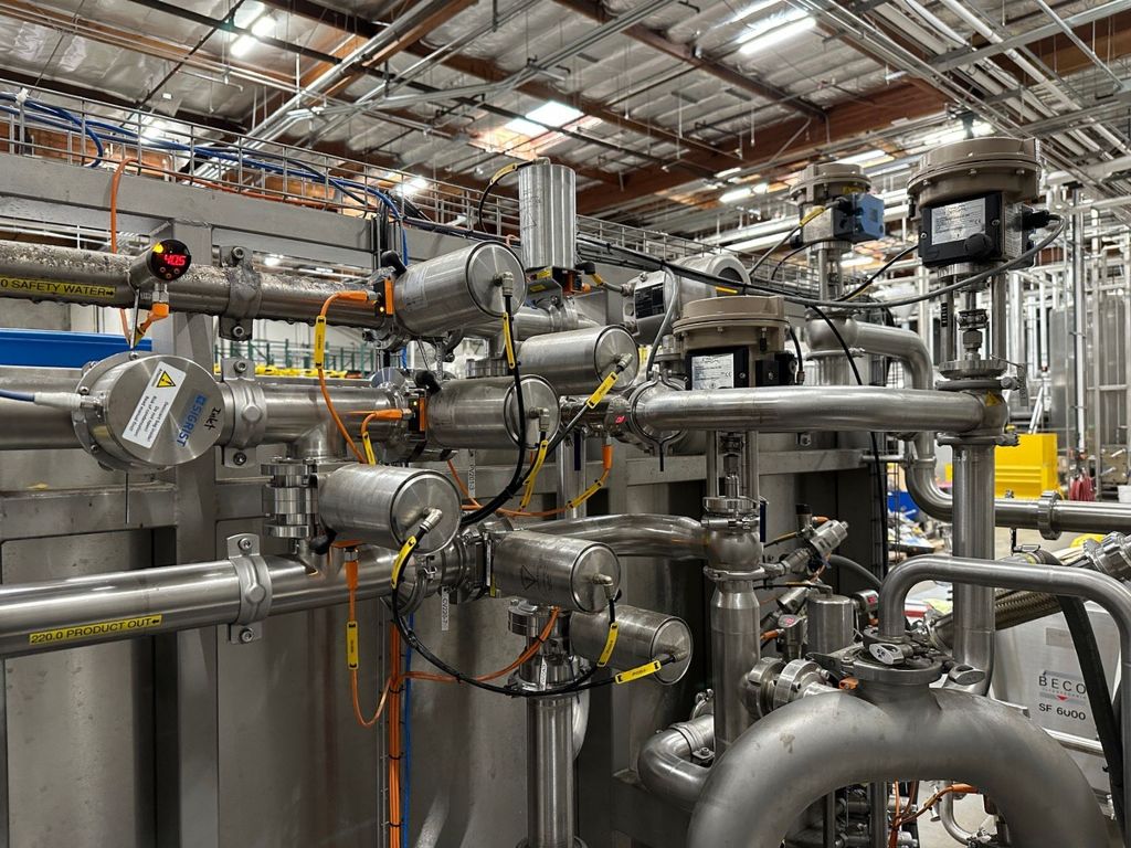 Alfa-Laval BREW 350 hermetic beer clarifier module, 316SS ...