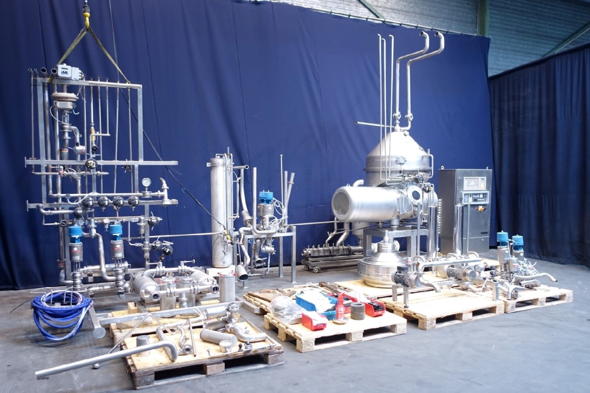 Westfalia KDB 45-02-076 Quark Separator Complete Plant