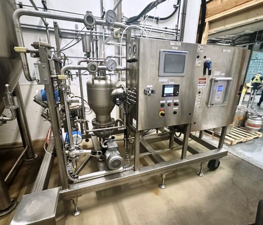 GEA Westfalia Plug & Brew HB 1-S1 beer clarifier skid, 316SS ...