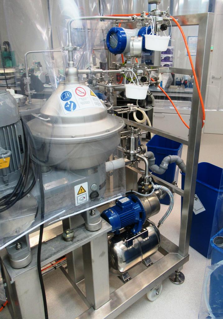 Westfalia FSC 1-06-177 Pathfinder biotech clarifier centrifuge, 316SS ...