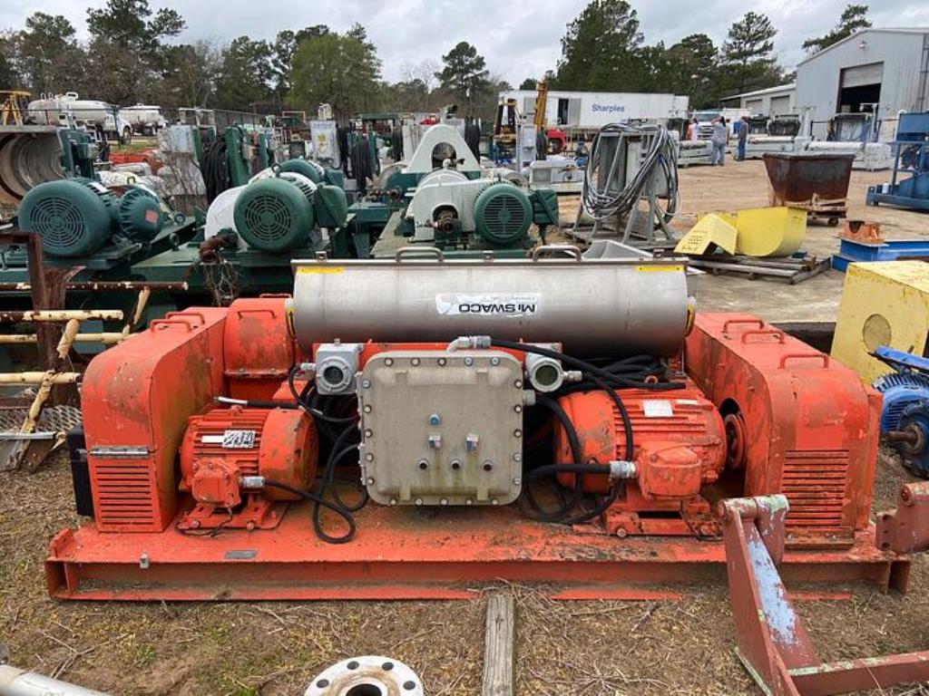 Swaco CD 518 HV oilfield decanter centrifuge, 316SS. | | | Centrifuges ...