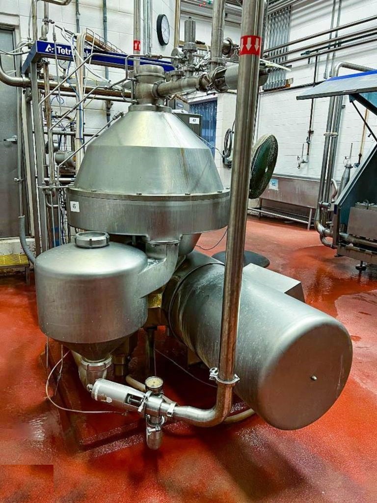 Alfa-Laval CMRPX 714 HGV-74H cold milk separator, 316SS ...