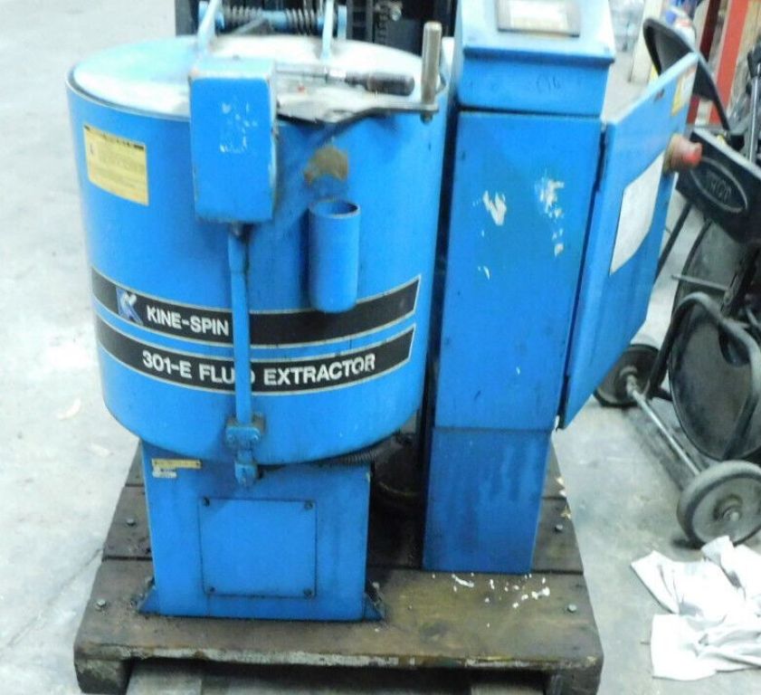 Barrett Spintech 301-E Chip Wringer 75 lbs/batch