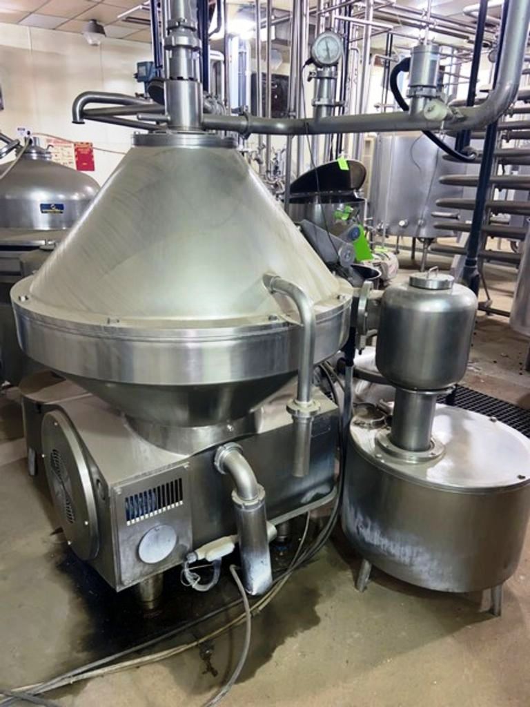 Sudmo MKS 280 316SS Milk Separator 1 Unit
