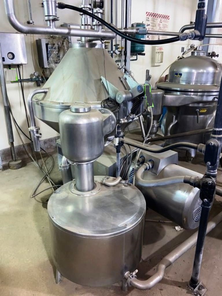 Sudmo MKS 280 316SS Milk Separator 1 Unit