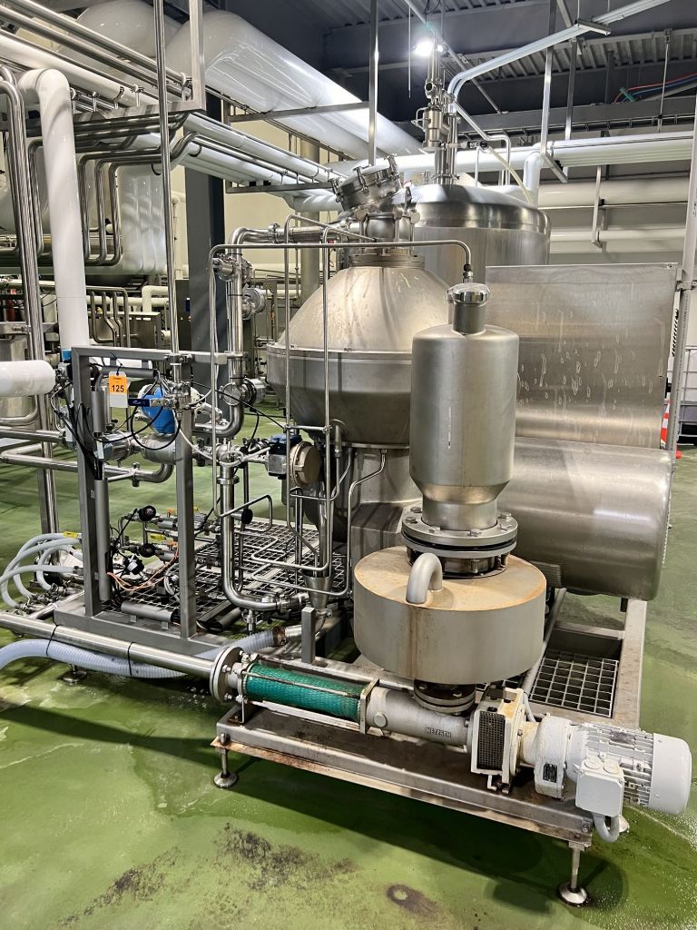 Alfa-Laval Clara Brew 250 hermetic clarifier module, 316SS ...