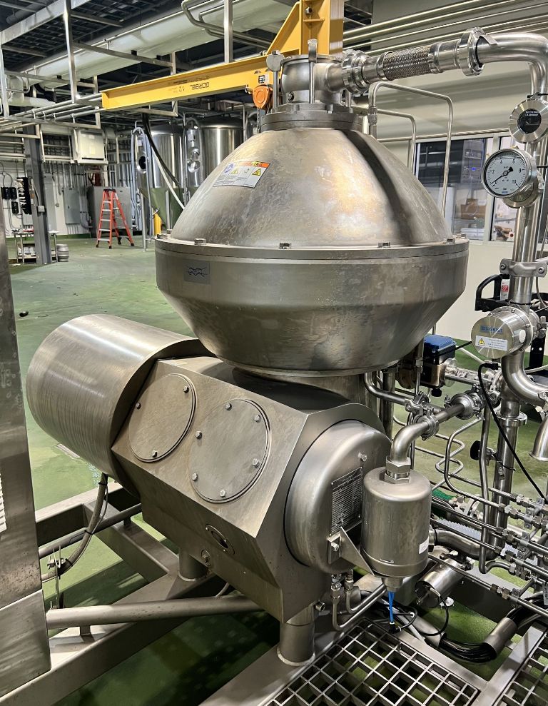 Alfa-Laval Clara Brew 250 hermetic clarifier module, 316SS ...