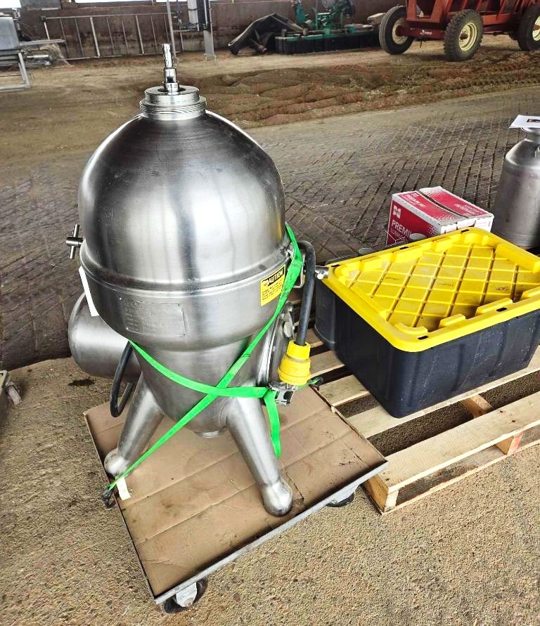 Alfa-Laval 392 cold milk separator, 316SS. | | | Centrifuges | Sanders ...