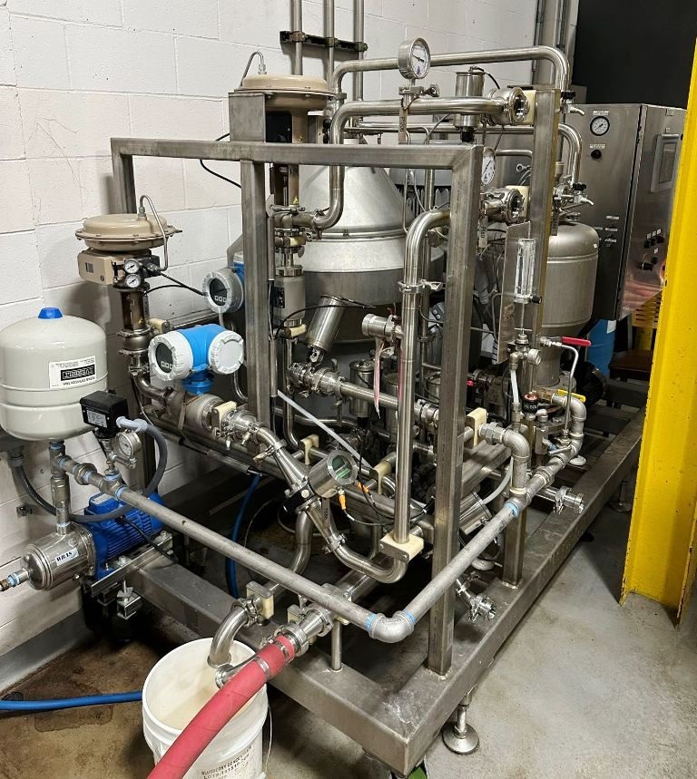 GEA Westfalia HB05 craft cider clarifier skid, 316SS. | | | Centrifuges ...