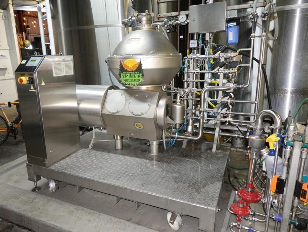 Alfa-Laval Brew 250 hermetic clarifier centrifuge module, 316SS ...